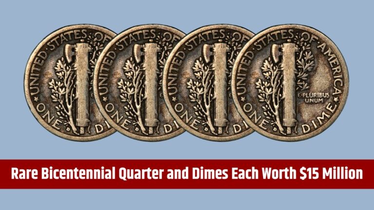 Rare Bicentennial Quarter and Dimes, Each Worth $15 Million - Still Circulating Today