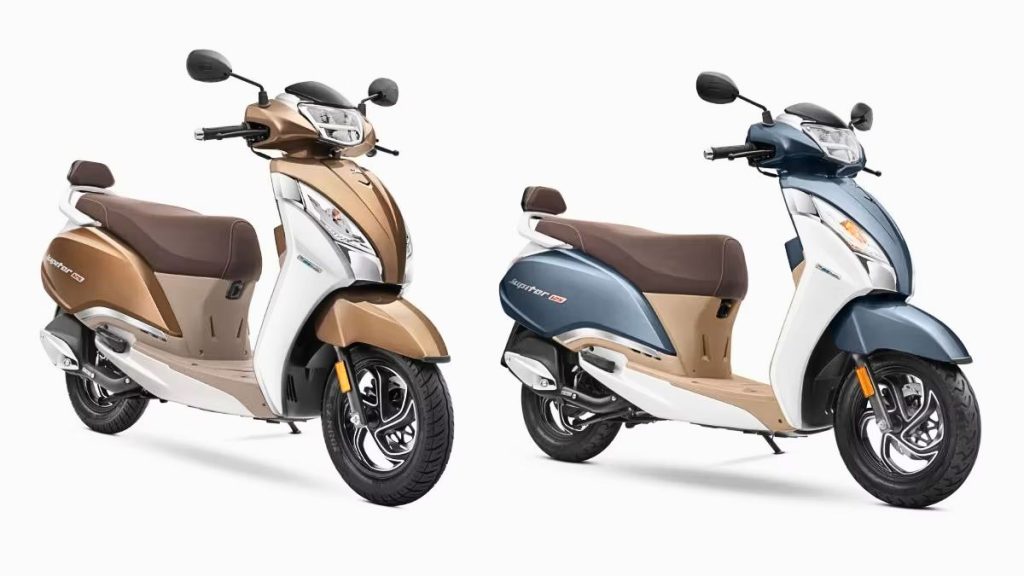TVS Launches Jupiter 125 DT SXC With Dual-Tone Colors and SmartXonnect