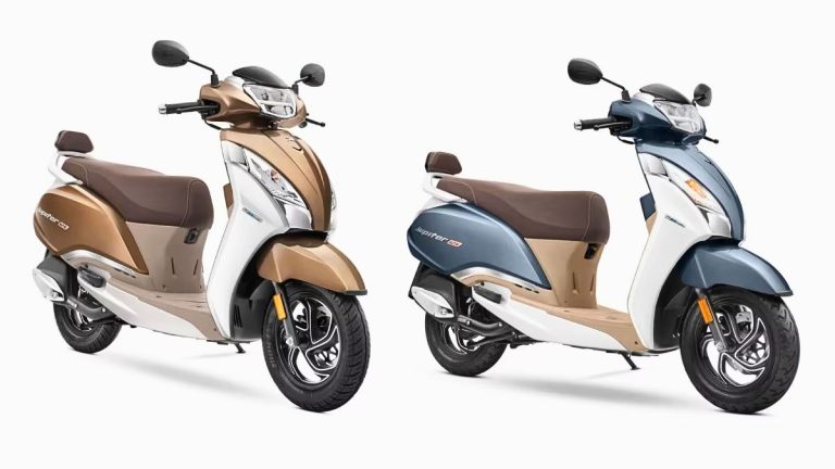 TVS Launches Jupiter 125 DT SXC With Dual-Tone Colors and SmartXonnect